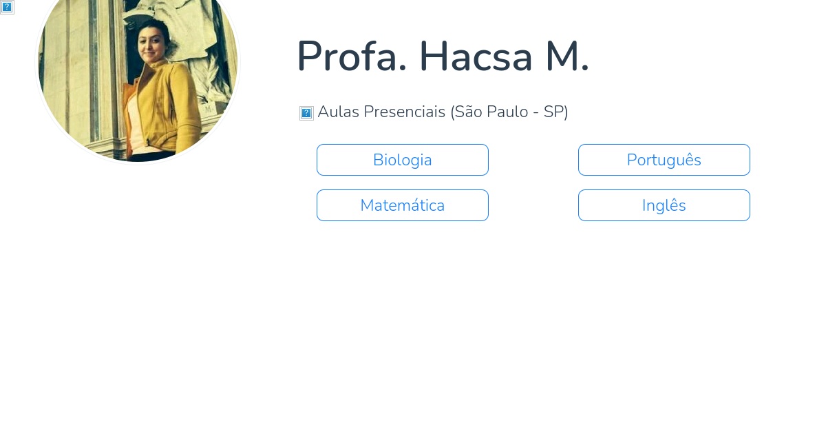 Hacsa M. - | Profes